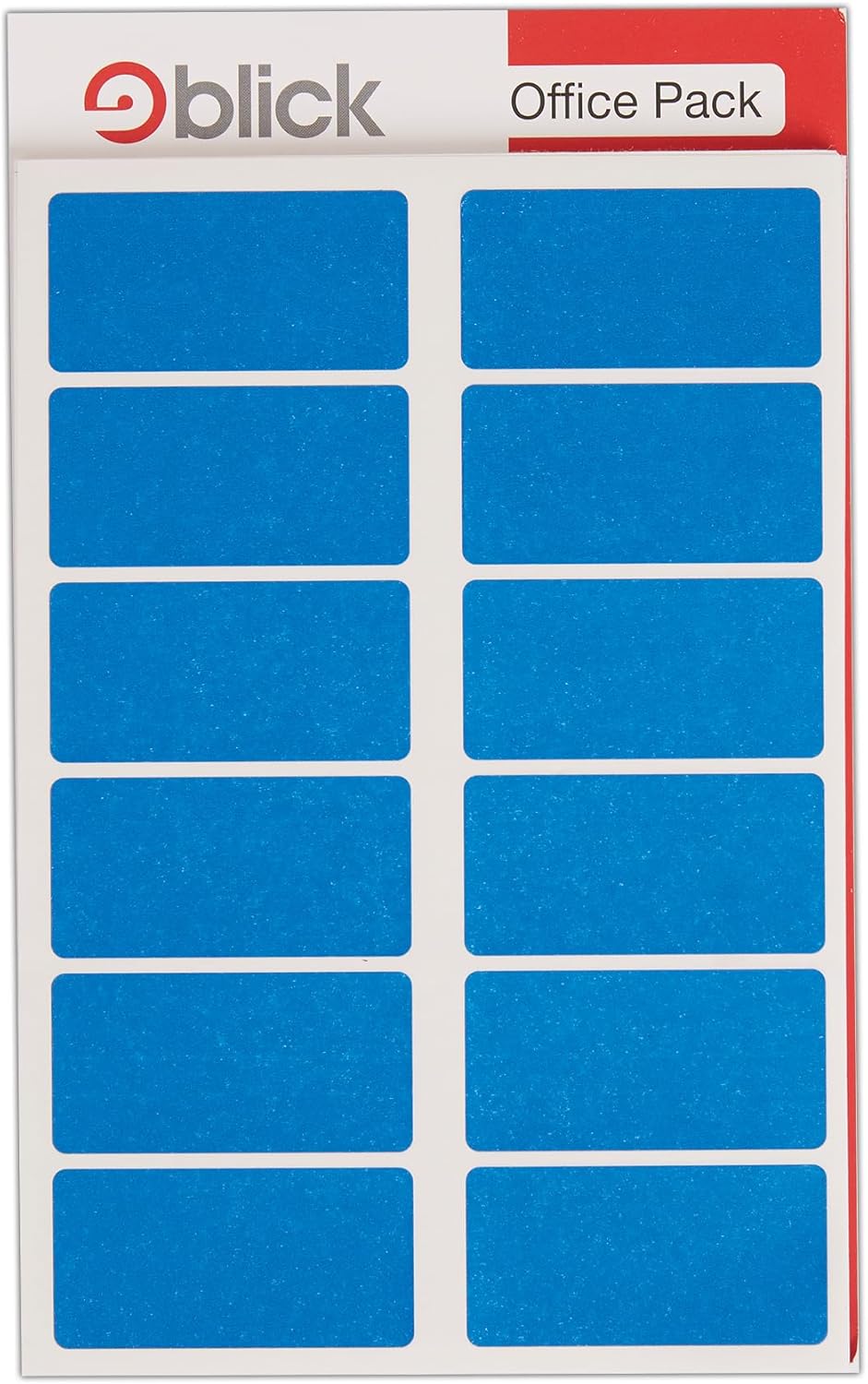 Blick Labels, Blue, Self Adhesive Stickers Office Pack, Rectangular ...