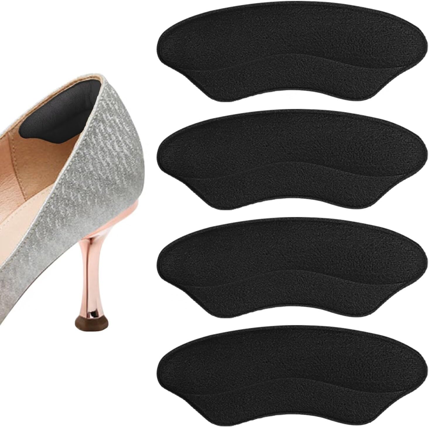 Amazon.com: Heel Grips Women Shoes Pads: Inserts into Back Heel - Heel ...