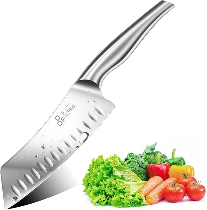 Amazon.com: DDF iohEF Kitchen Knife, Chef's Knife In Stainless Steel ...