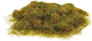 Amazon.com: MECCANIXITY Static Grass, Nylon Artificial Grass Powder 5mm ...