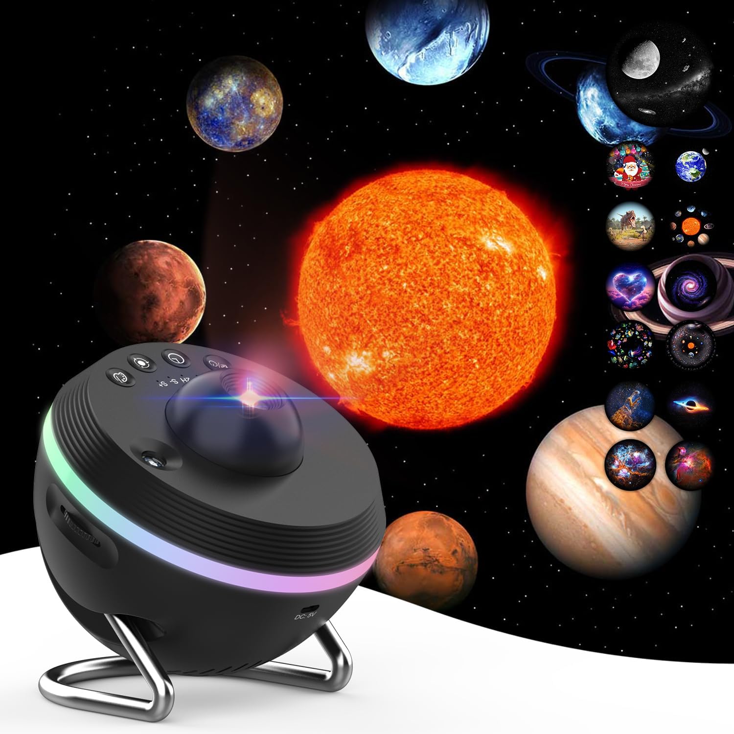Planetarium Projector for Bedroom - 13 in 1 Star Projector Galaxy Light ...