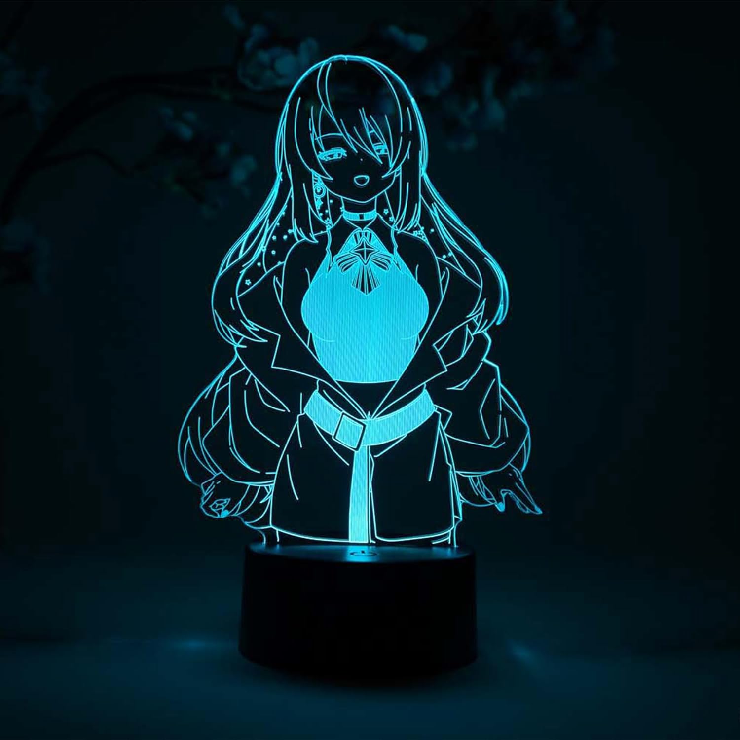 Otaku Lamps Moona Hoshinova hololive Production – Anime Lamp Figure ...