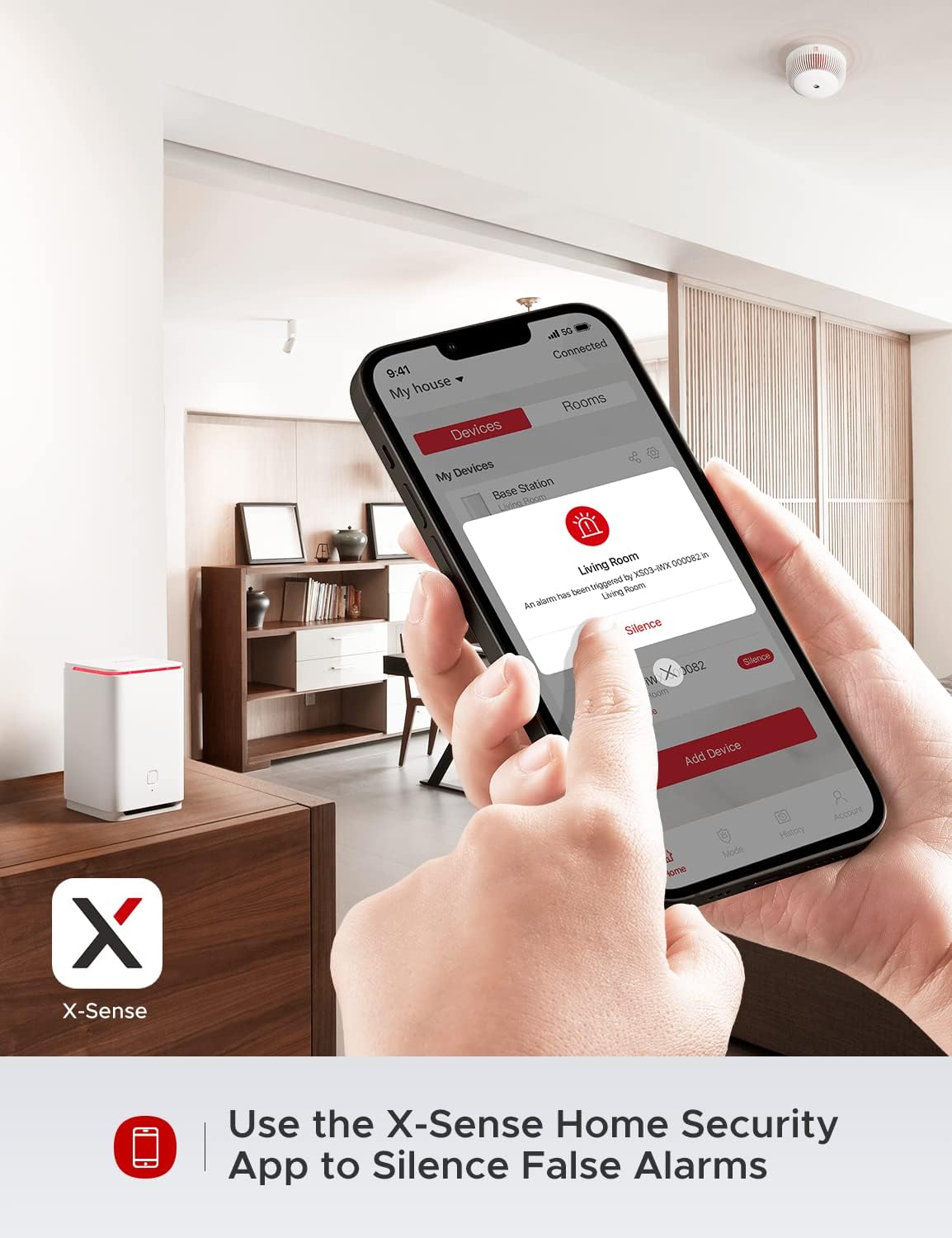 ایگرد | قیمت و خرید X-Sense Smart Smoke Detector Kit, 1 1/4 Mile ...