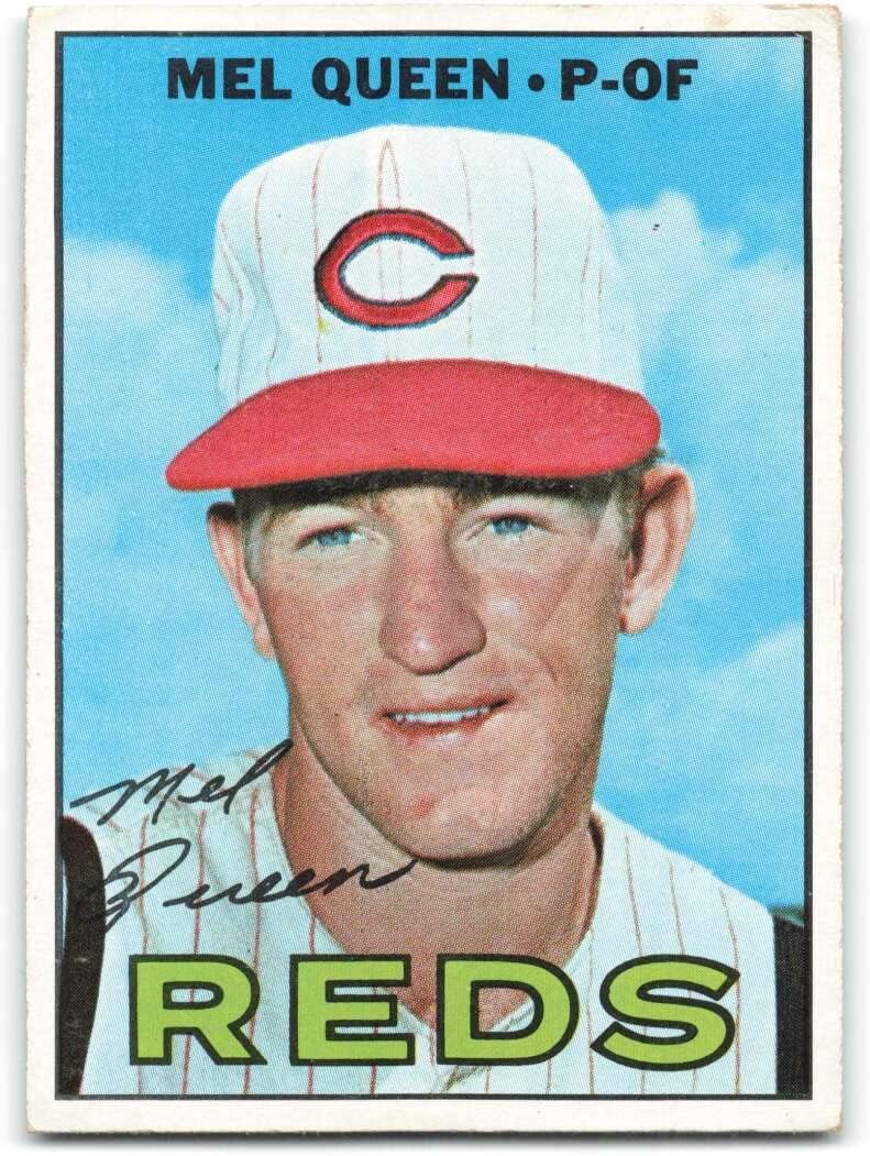 Amazon.com: 1967 Topps #374 Mel Queen ERR VG/EX Very Good/Excellent ...