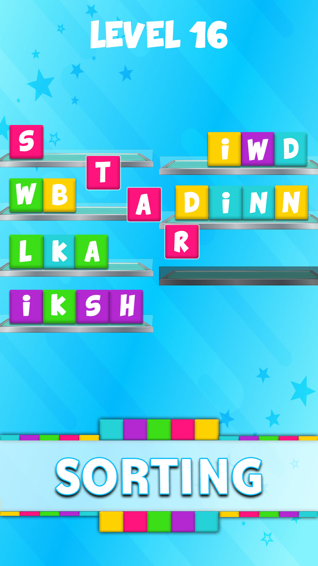 Word Sort Puzzle - Color Sorting Game - App on Amazon Appstore
