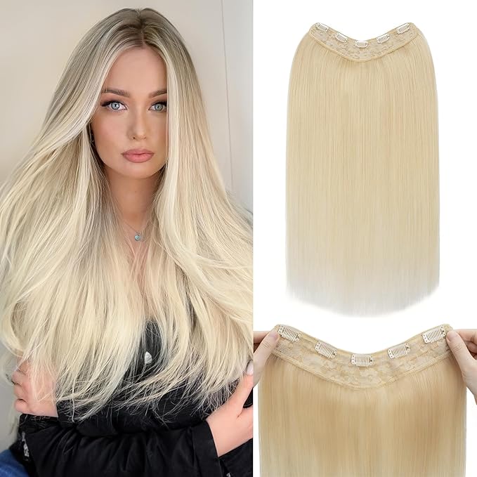 Amazon.com : Benehair One Piece Clip in Hair Extensions Real Human Hair ...