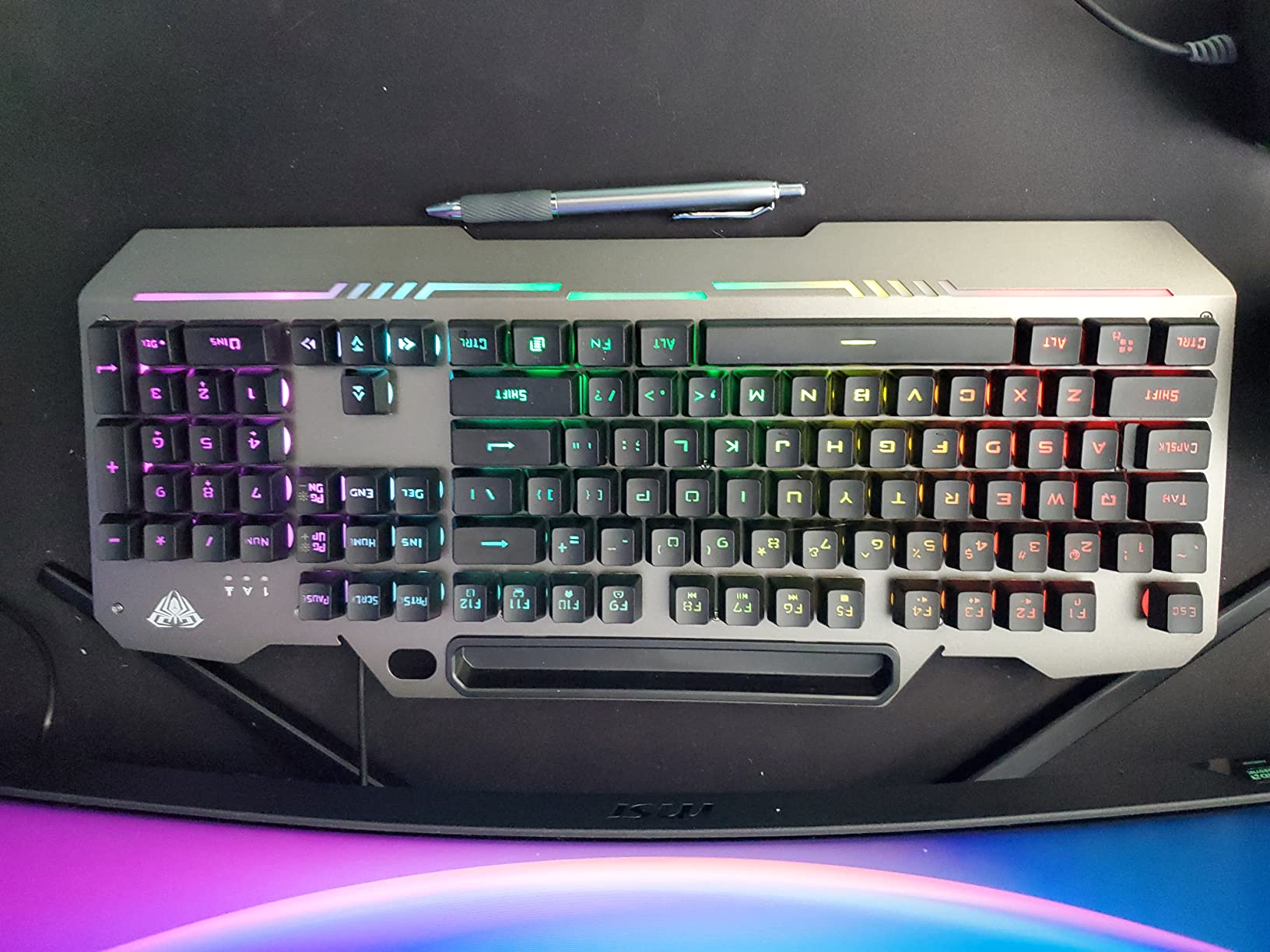 $5/mo - Finance AULA Keyboard, T102 104 Keys Gaming Keyboard and Mouse ...