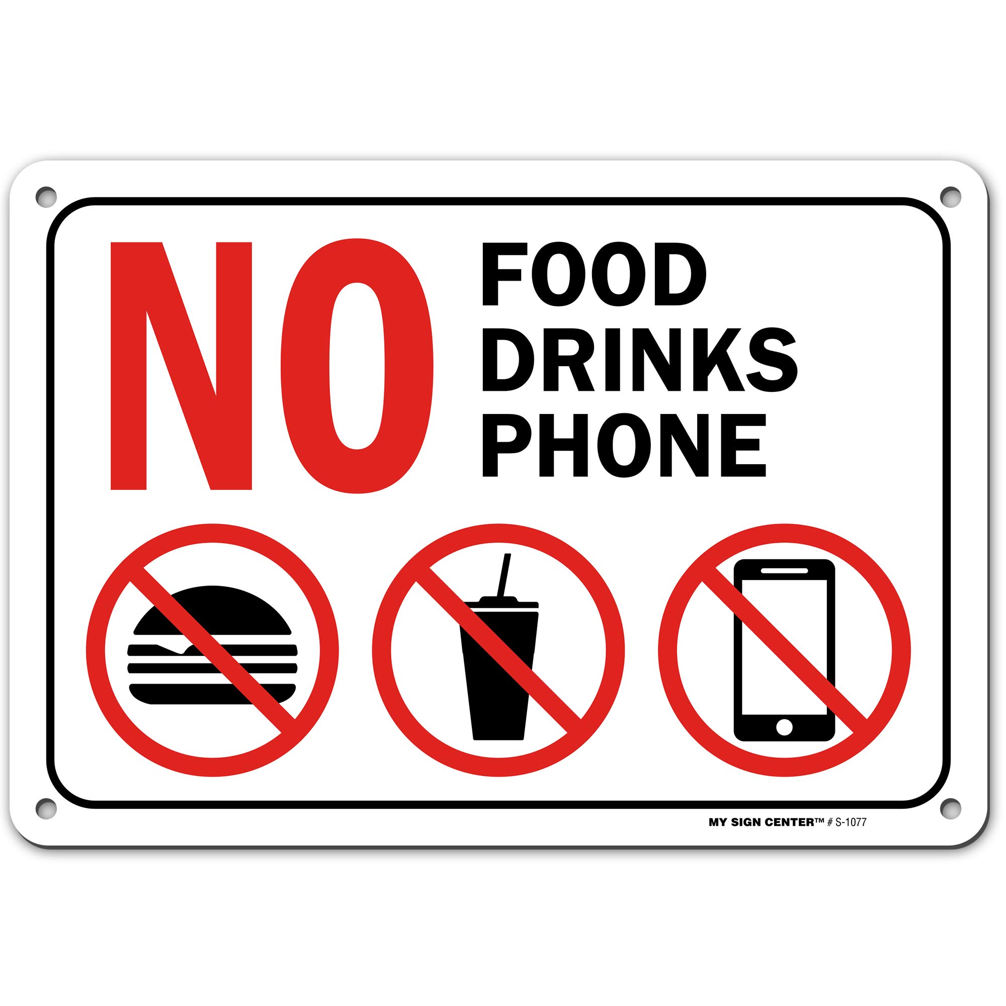 No Food Sign