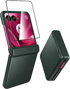 Amazon.com: Cresee Case for Motorola Razr Ultra 2025 - with Built-in External Screen Protector ...