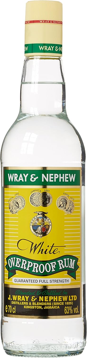 Wray and Nephew White Overproof Rum, 70 cl : Amazon.co.uk: Grocery