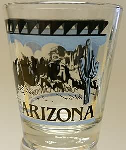 Amazon.com | Arizona Shot Glass - AZ Collectible: Shot Glasses
