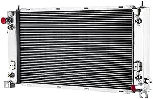 Amazon.com: Cubauto 4 Row Core Radiator For 2014-2020 Chevy Silverado ...