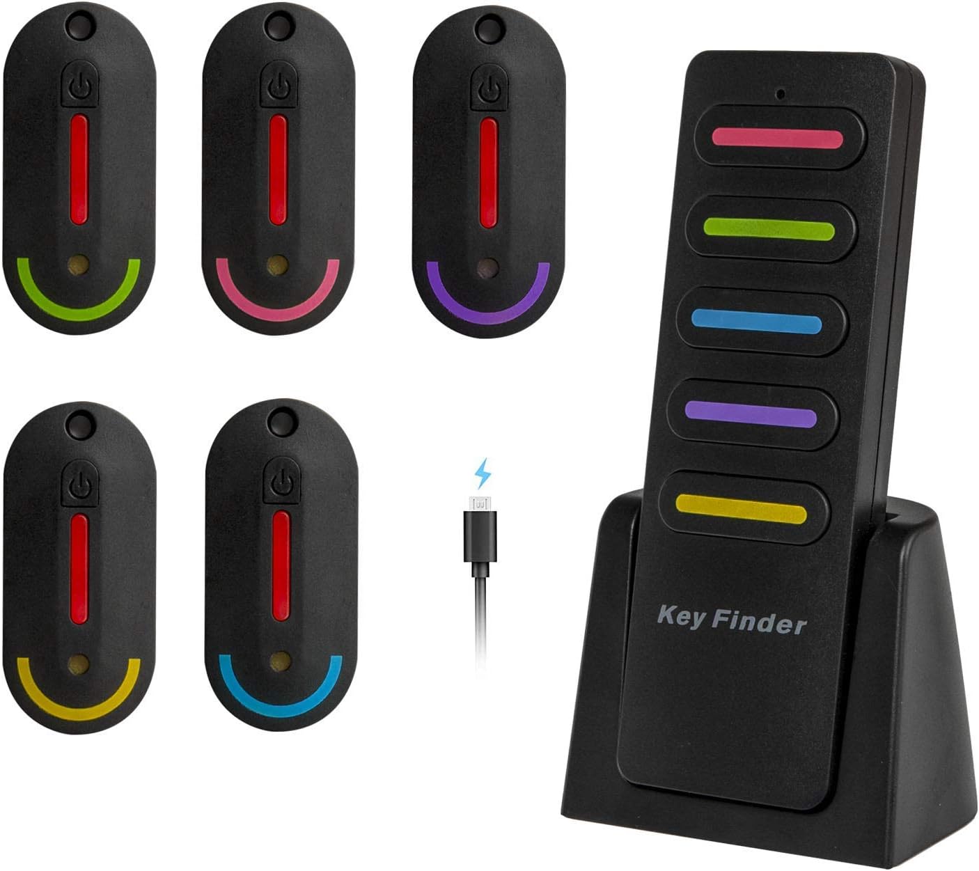 Key Finder, Kyerivs New Model Wireless RF Item Locator Key Tracker with ...