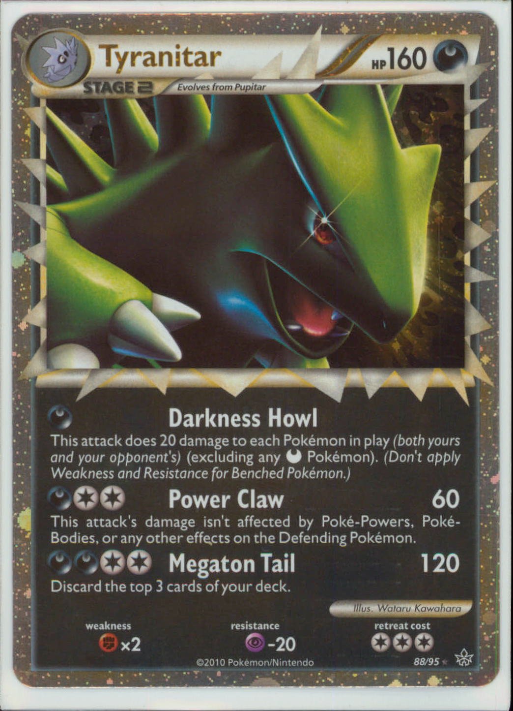 Tyranitar Ex Card