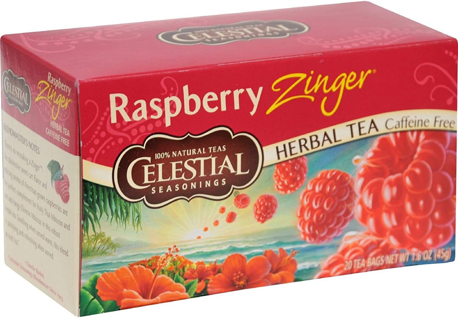 Amazon.com : Celestial Seasonings Wild Berry Zinger Herbal Tea ...