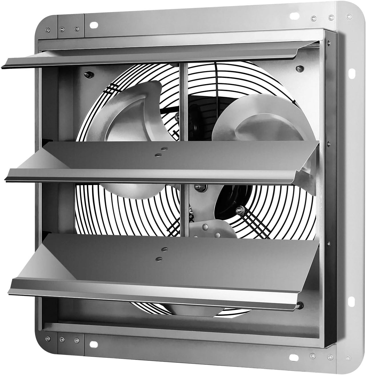 iLIVING - Ventilador de escape de obturador de pared de 12 pulgadas ...