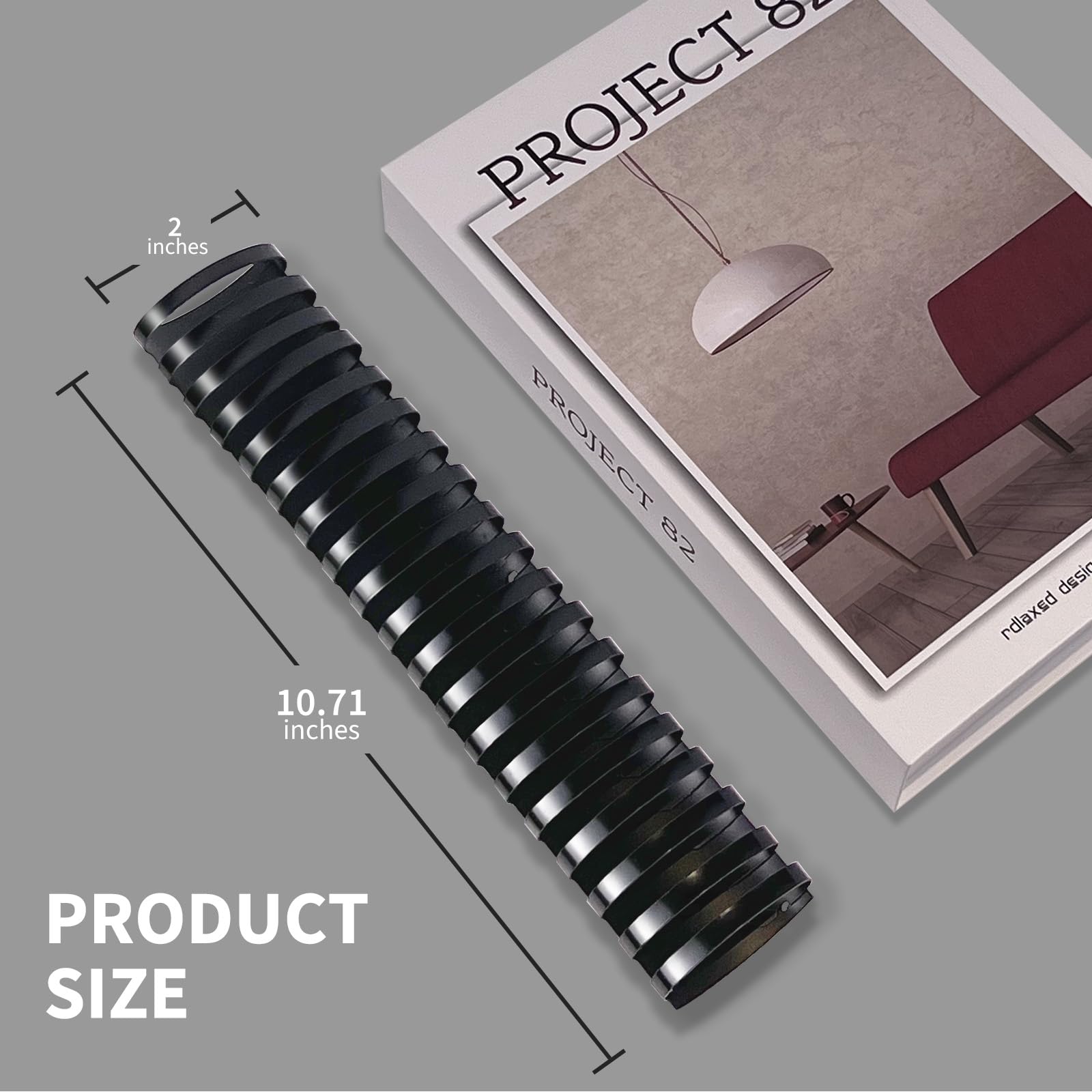 Snapklik.com : 10 Pack Plastic Binding Comb Spines, 2 Inch Diameter ...