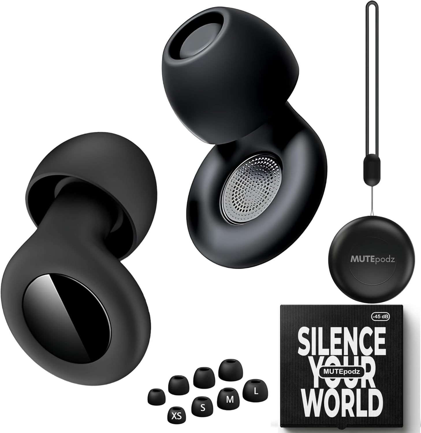 Amazon.com: Ear Plugs for Sleeping Noise Cancelling, 45dB Hearing ...