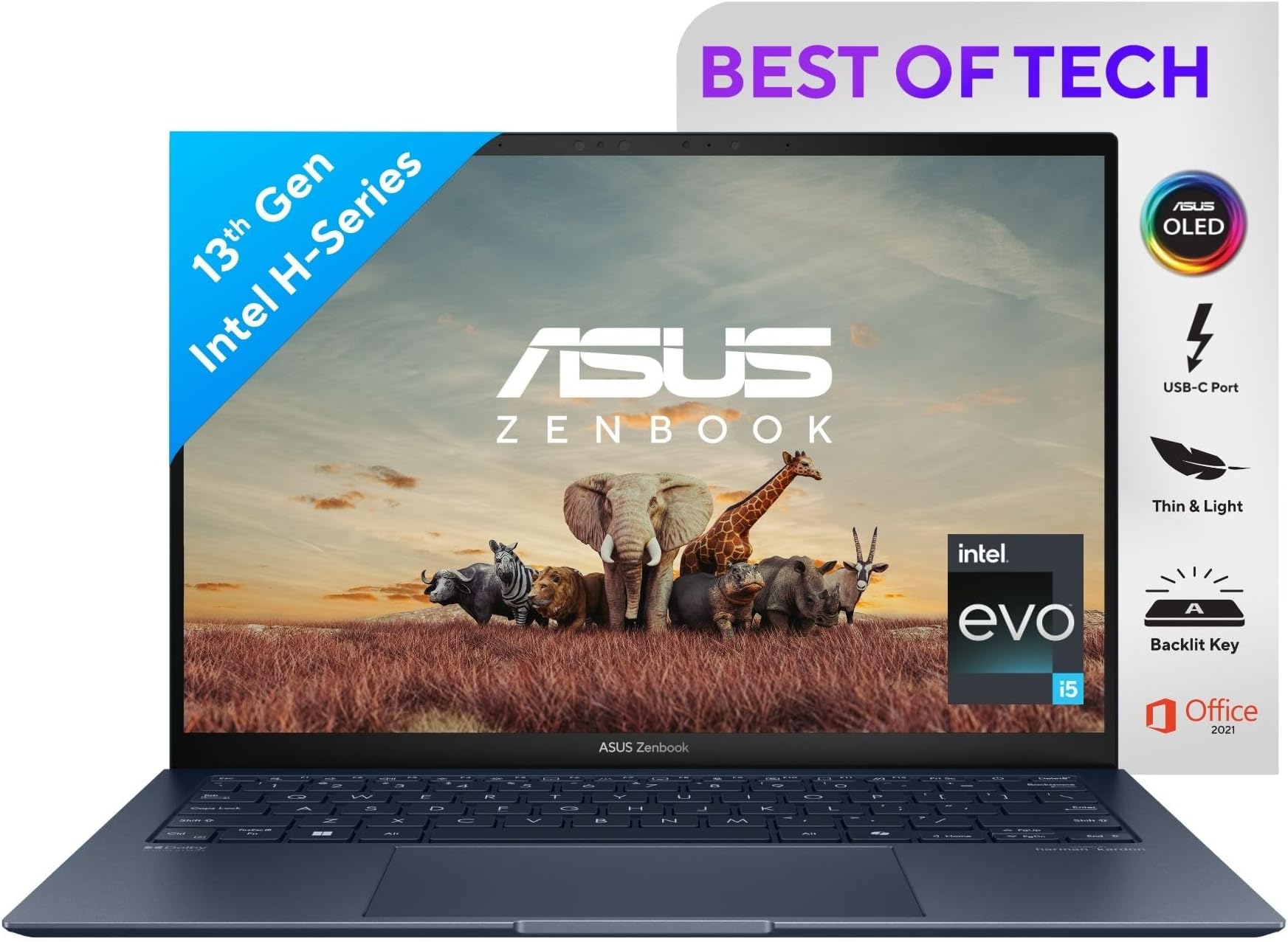 Amazon.in: Buy ASUS Vivobook S14 OLED (2022) Intel EVO Core i5 12th Gen ...