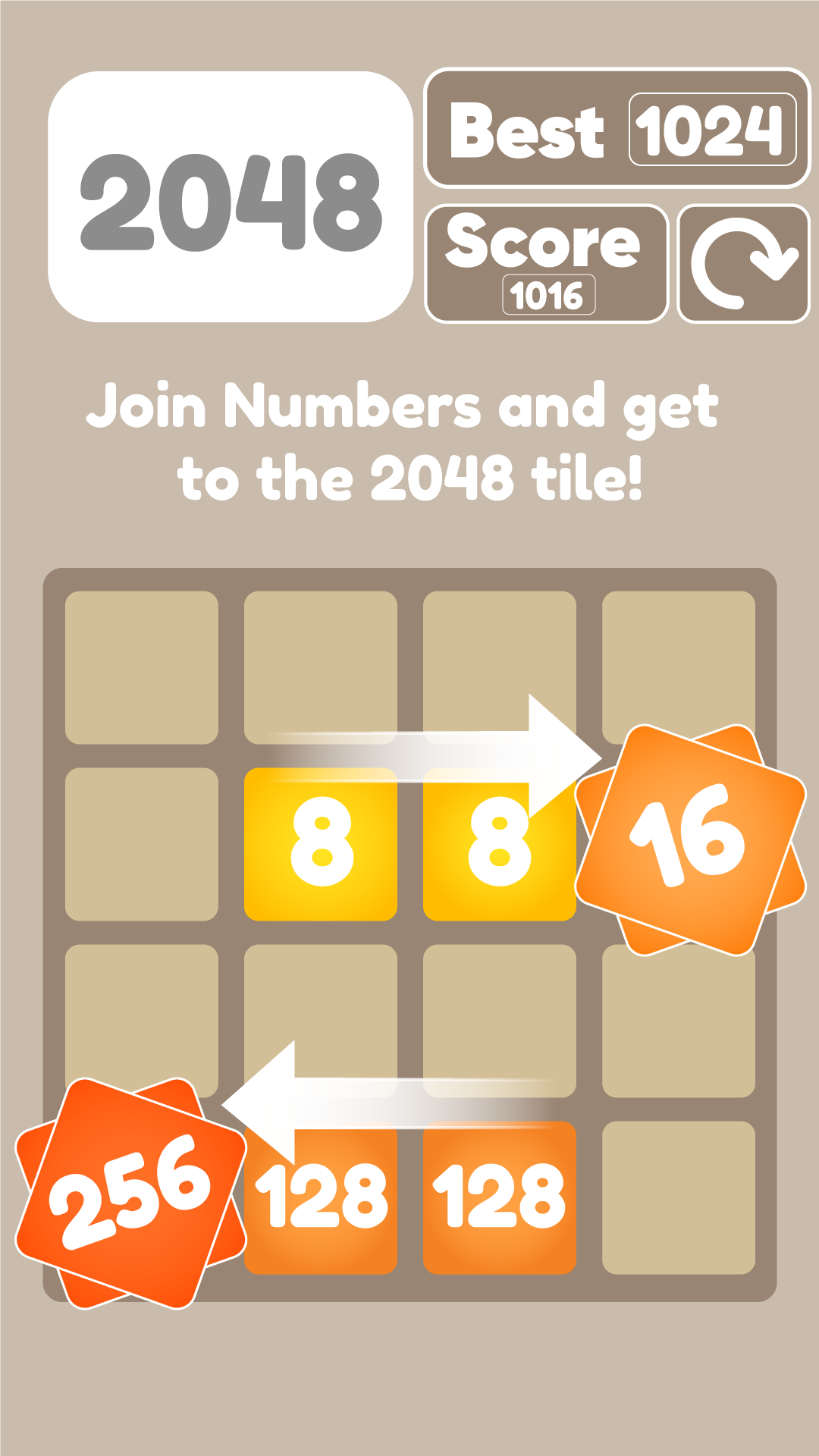 2048 Merge Numbers Block 2024 - App on Amazon Appstore