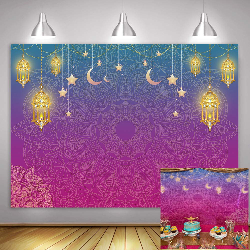 Buy Magic Genie Theme Party Backdrop MTMETY 10x7ft Egyptian Moroccan ...