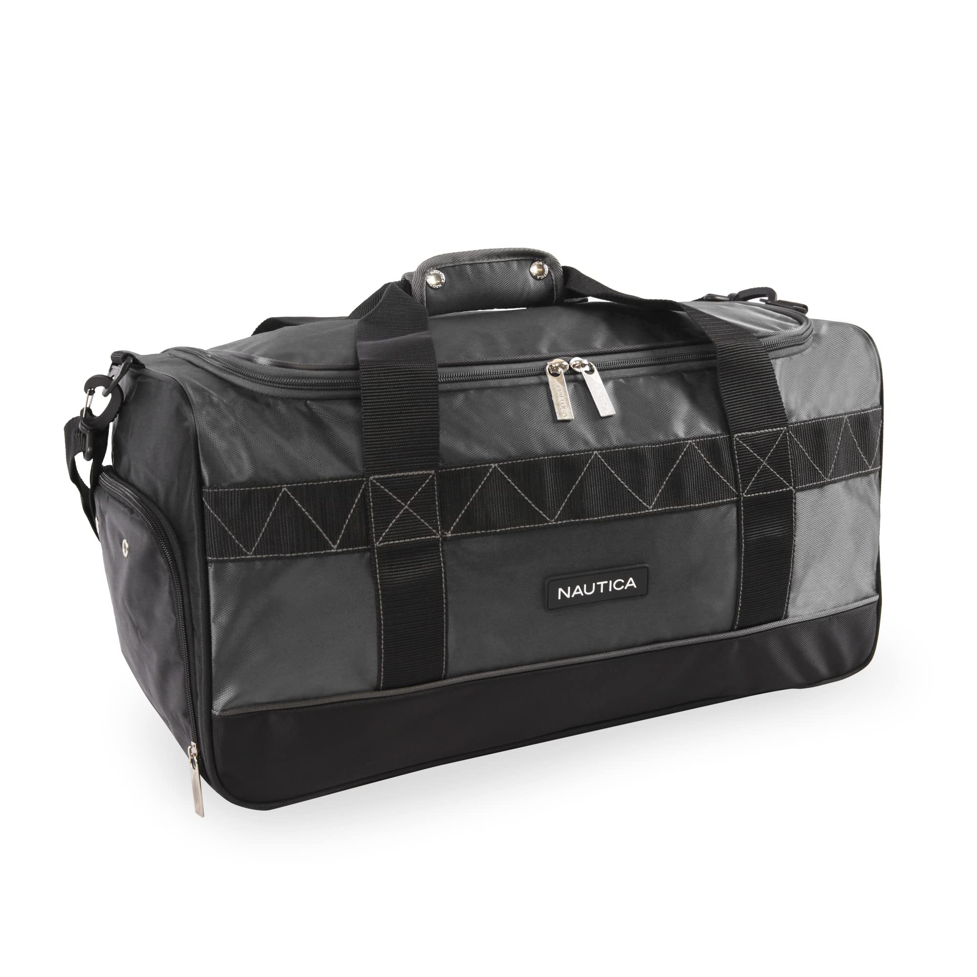 Amazon.com | NAUTICA Sport Duffel, Dark Charcoal, 22" | Travel Duffels