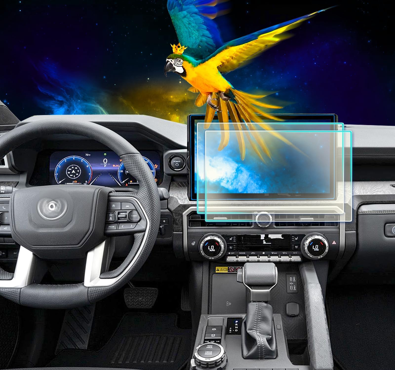 Amazon.com: Coleya 2024 2025 Tacoma Screen Protector for Toyota Tacoma ...