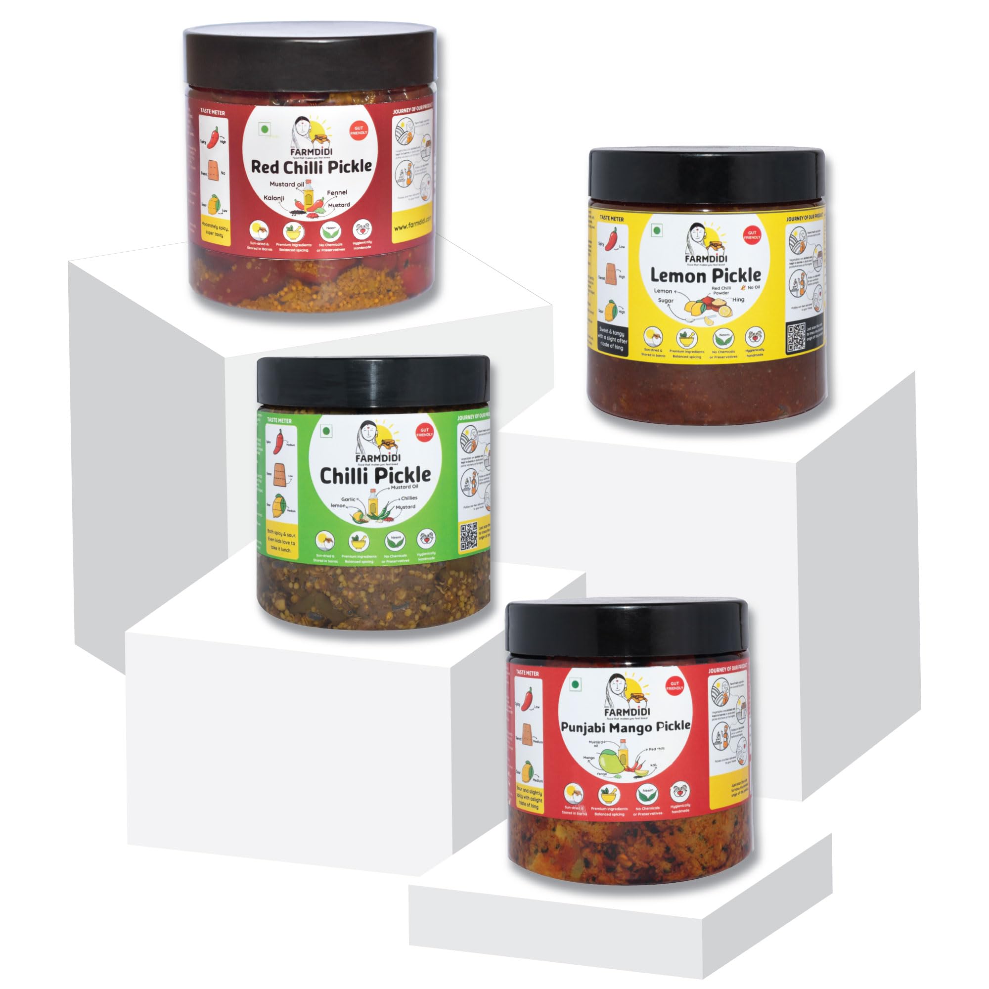 FarmDidi | Anukrit Dada Spice Lovers Pack Combo Pack of 4x325g ...