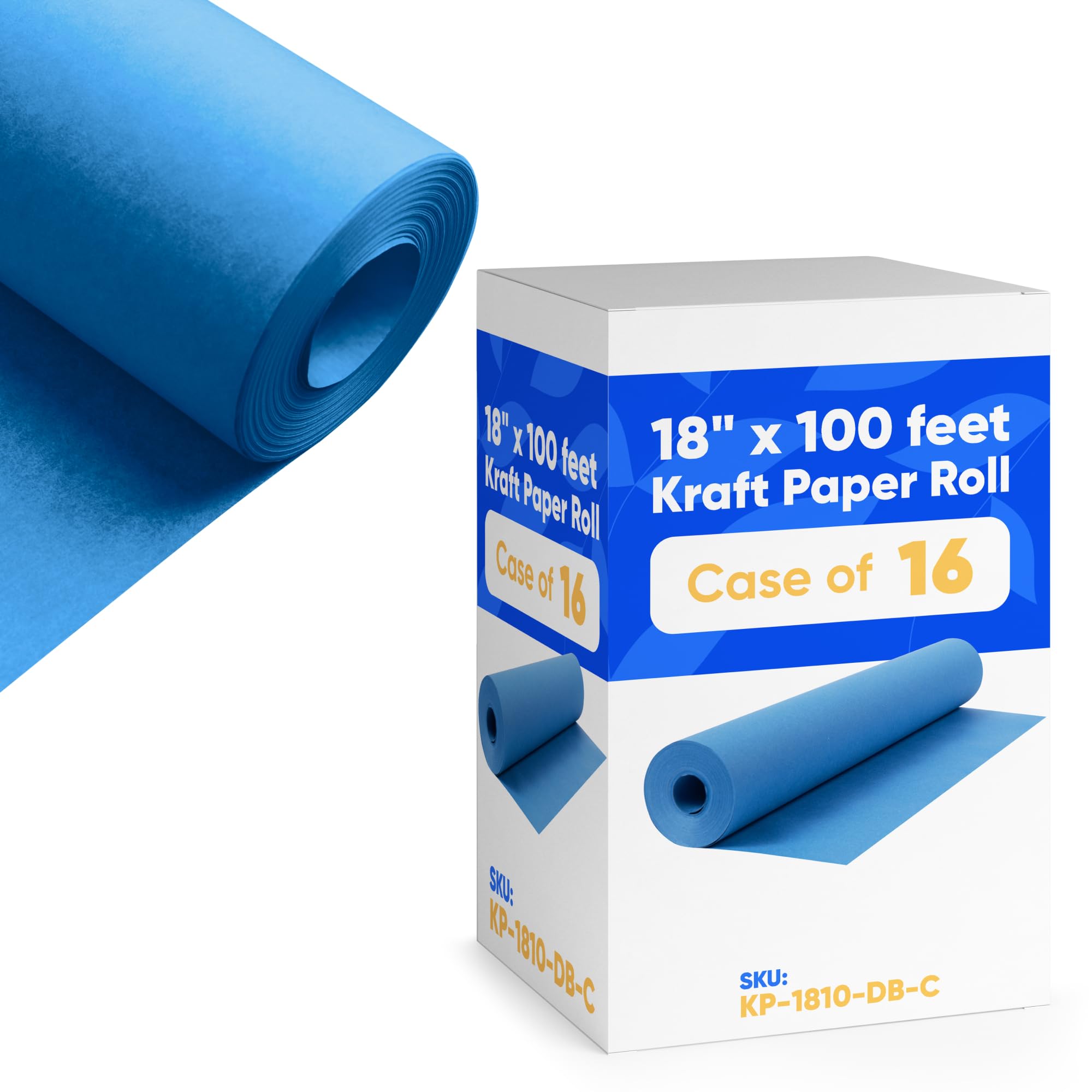 Amazon.com: Paclord 18" x 1200" (100 ft) Dark Blue Kraft Paper (Case of ...