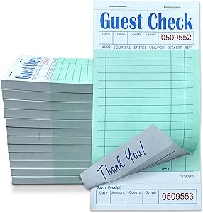 Amazon.com: Guest Check Pads : Industrial & Scientific