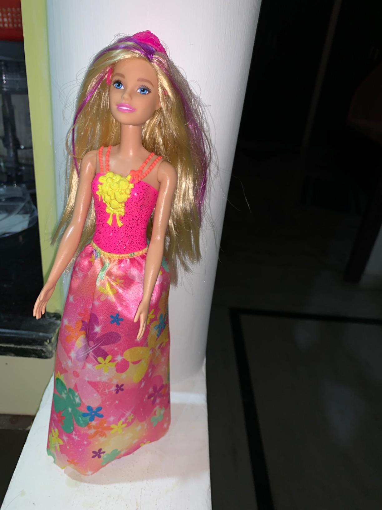 Barbie Dreamtopia Fairy Doll with Orange Hair Wings and Tiara, Children ...