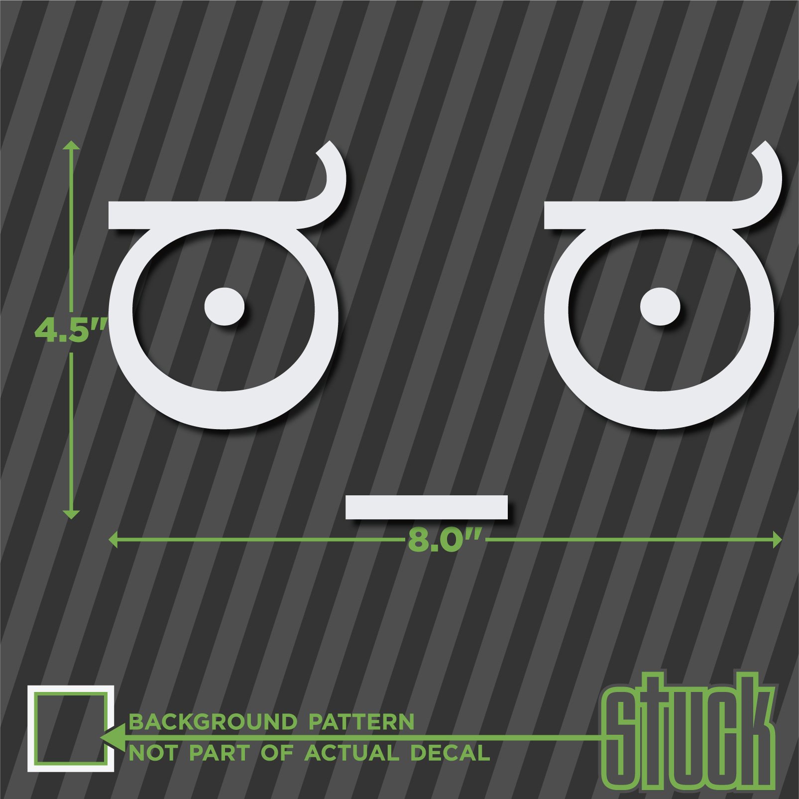 Look Of Disapproval Face Internet Meme Vinyl Decal Sticker Amazon.com