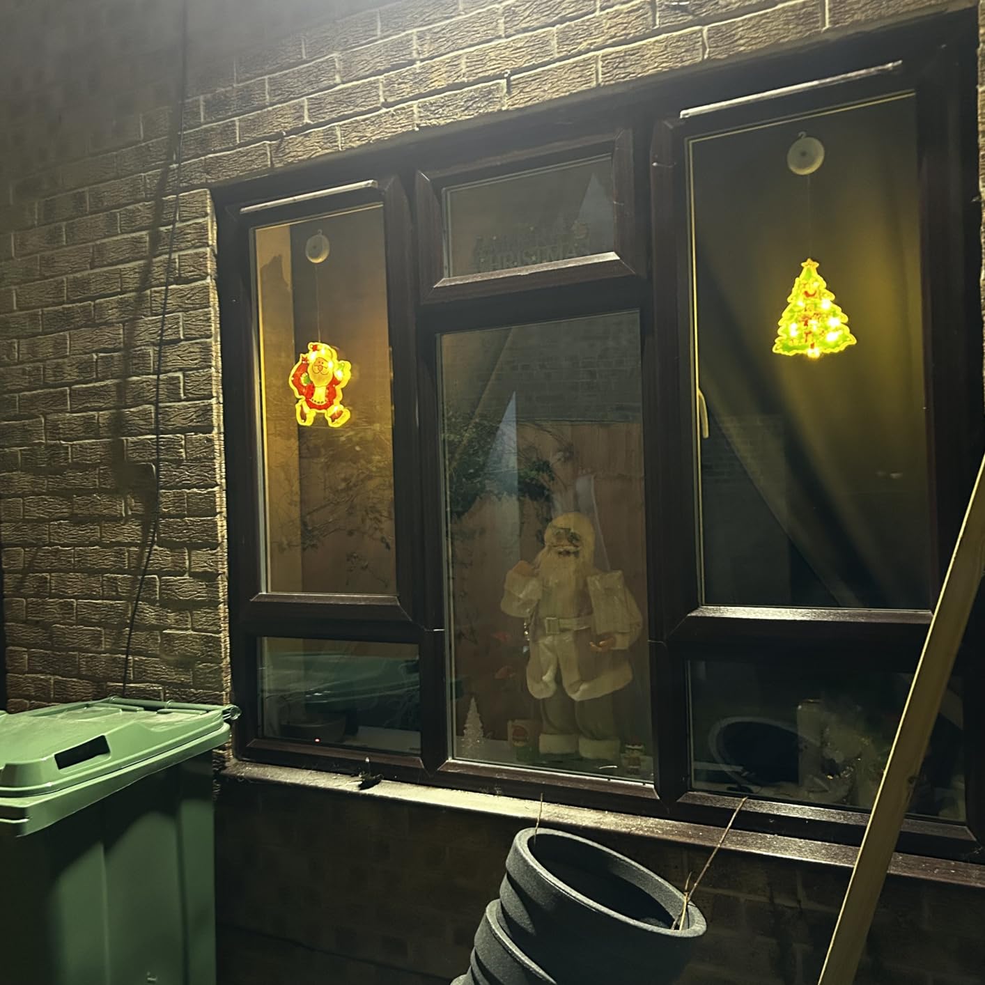 Deyaah Christmas Sucker LED Lights,Window Sucker Lamp,Christmas Hanging ...