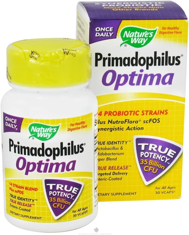 Amazon.com: Natures Way Primadophilus Optima : Health & Household