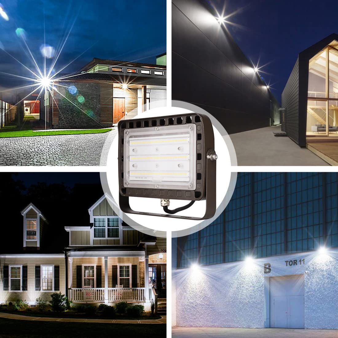 Wall Mount Flood Light Fixtures Maxlite Slim LED Flood Light Fixture