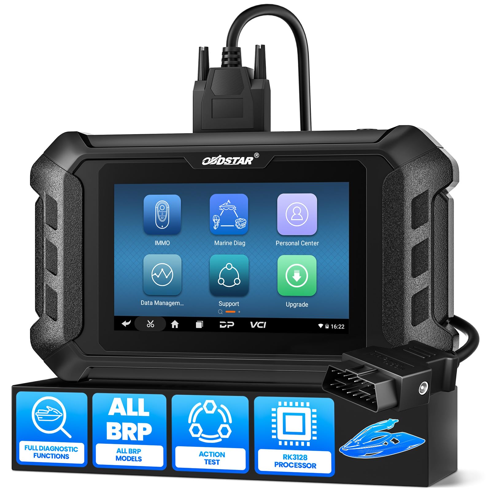 Amazon.com: OBDSTAR iScan SEA-DOO Marine Diagnostic Tablet OBD2 ...