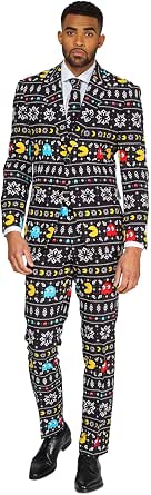 Amazon.com: Opposuits Men's Winter Pac-Man : Clothing, Shoes & Jewelry