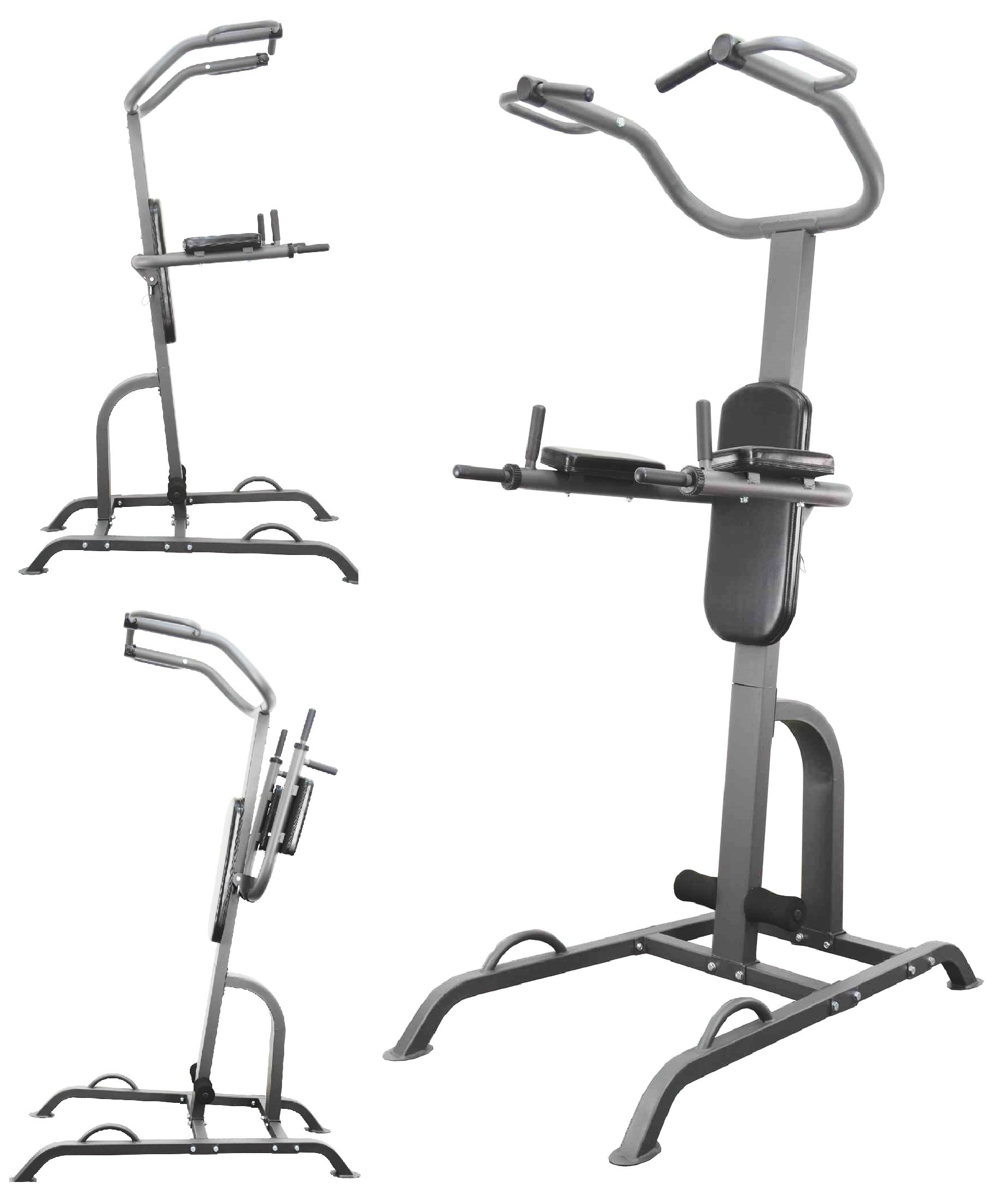 Power Tower VKR Pull Up Knee Lift Chin & Chinning Home Multi Gym ...