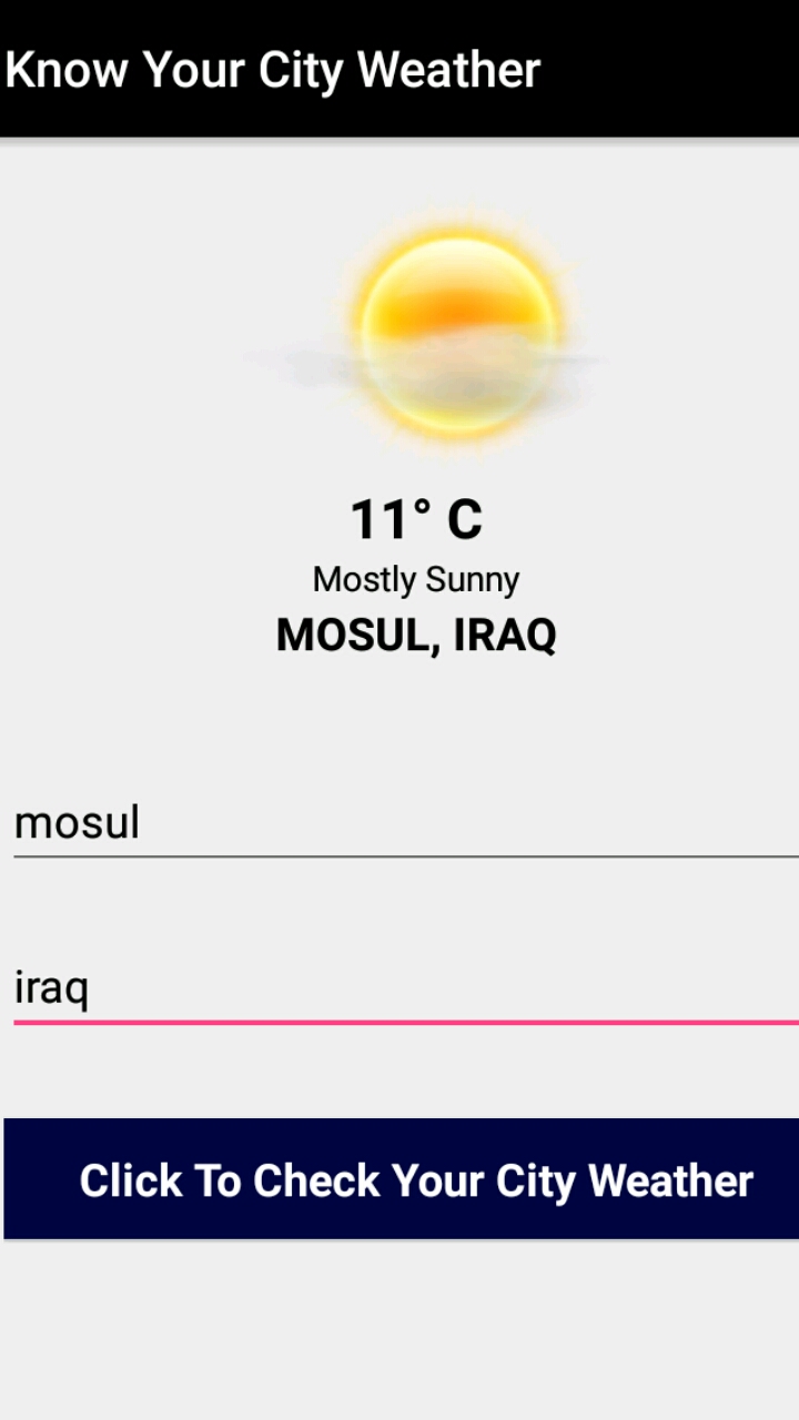 Know Your City Weather - App on Amazon Appstore