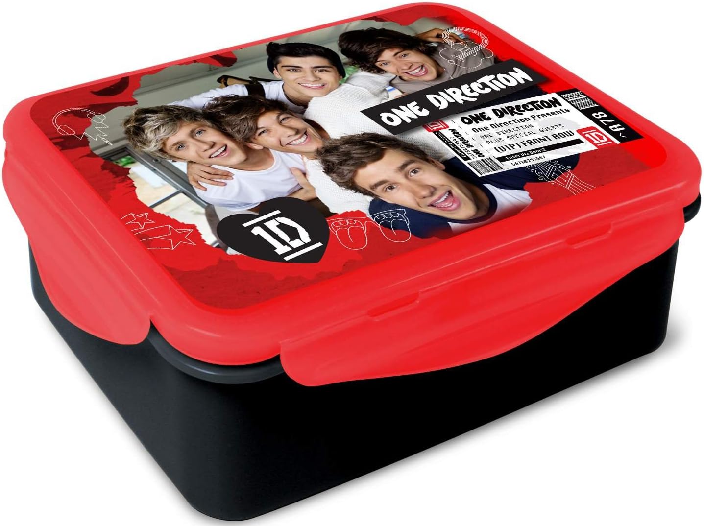 One Direction VIP Sandwich Box | 1D : Amazon.co.uk: Home & Kitchen