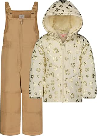 Amazon.com: Carter's Toddler Girls Snowsuit Heavy Winter Jacket and ...