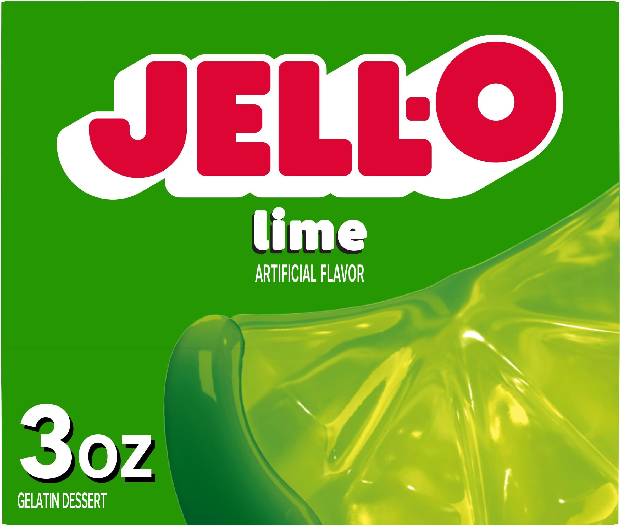 Amazon.com: Jell-O Lime Gelatin Dessert Mix, 3 oz Box