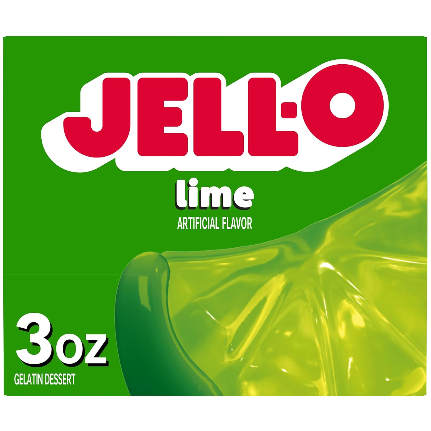 Amazon.com: Jell-O Lime Gelatin Dessert Mix, 3 oz Box
