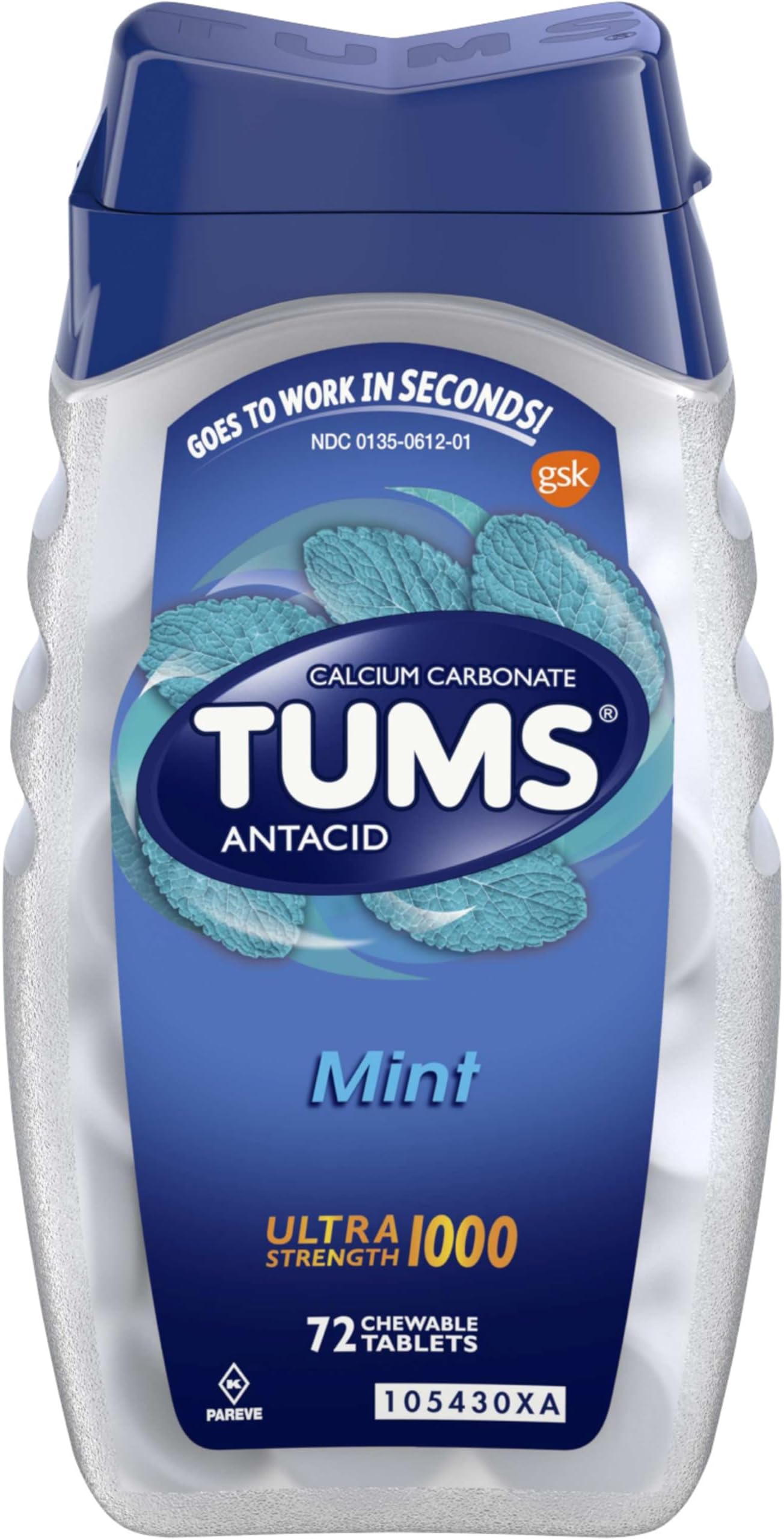 Amazon.com : GSK Consumer Health Tums Ultra Peppermint : Health & Household