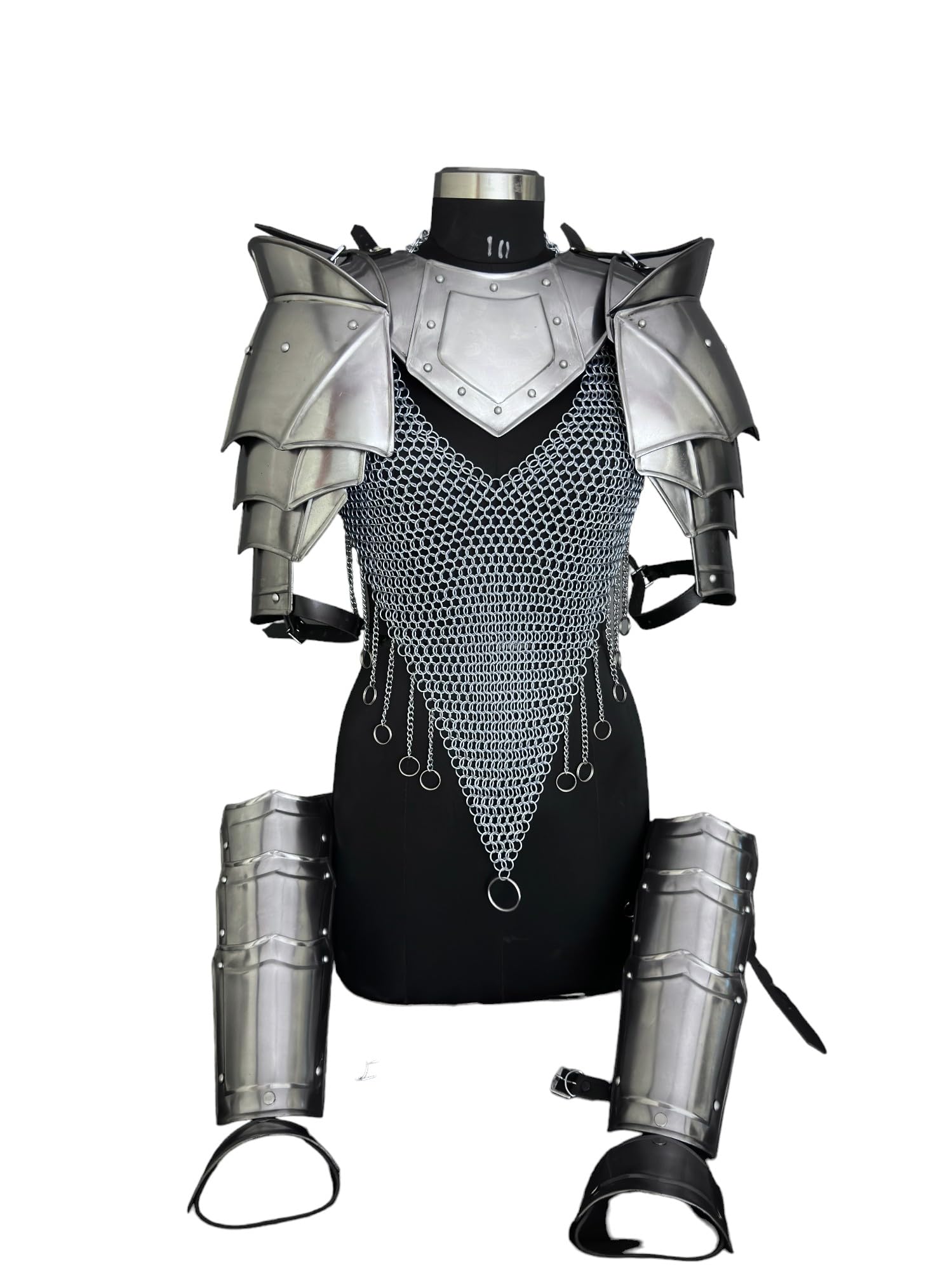Amazon.com: Indian Steel Handicrafts Knight Armor Set, Shoulder ...