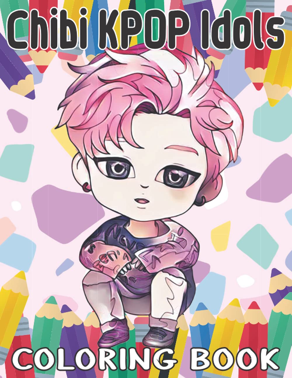 Buy Chibi KPOP Idols Coloring Book: Coloring Book With Cute Kawaii KPOP ...