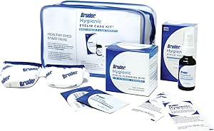 Bruder Hygienic Eyelid Care Kit l Eye Cleaning Kit l Moist Heat Eye ...