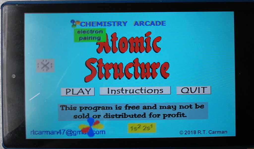 Chemistry Arcade - Atomic Structure - App on Amazon Appstore