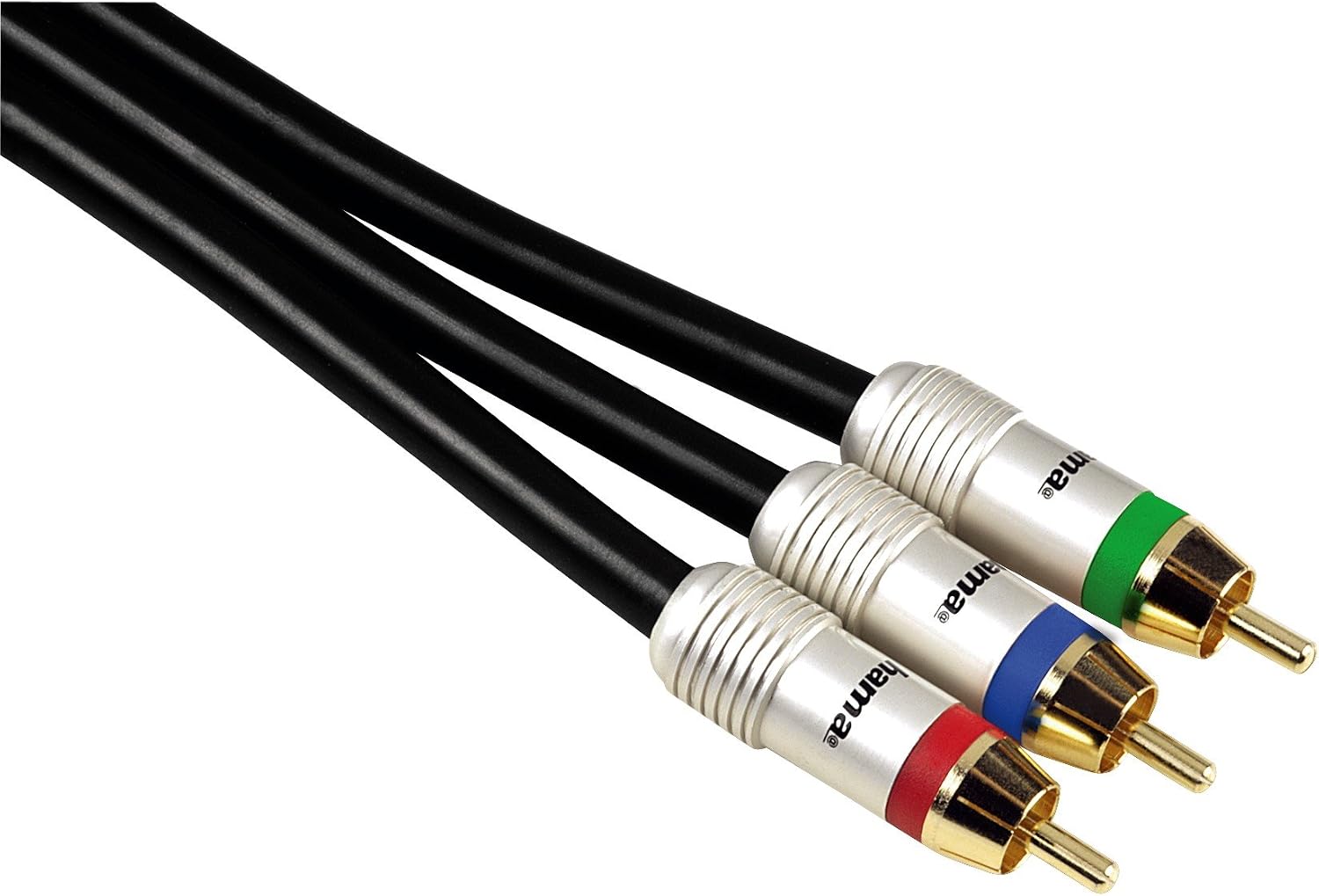 Hama HomeTheatre – Cable YUV 3 RCA Macho – 3 RCA Macho : Amazon.es ...