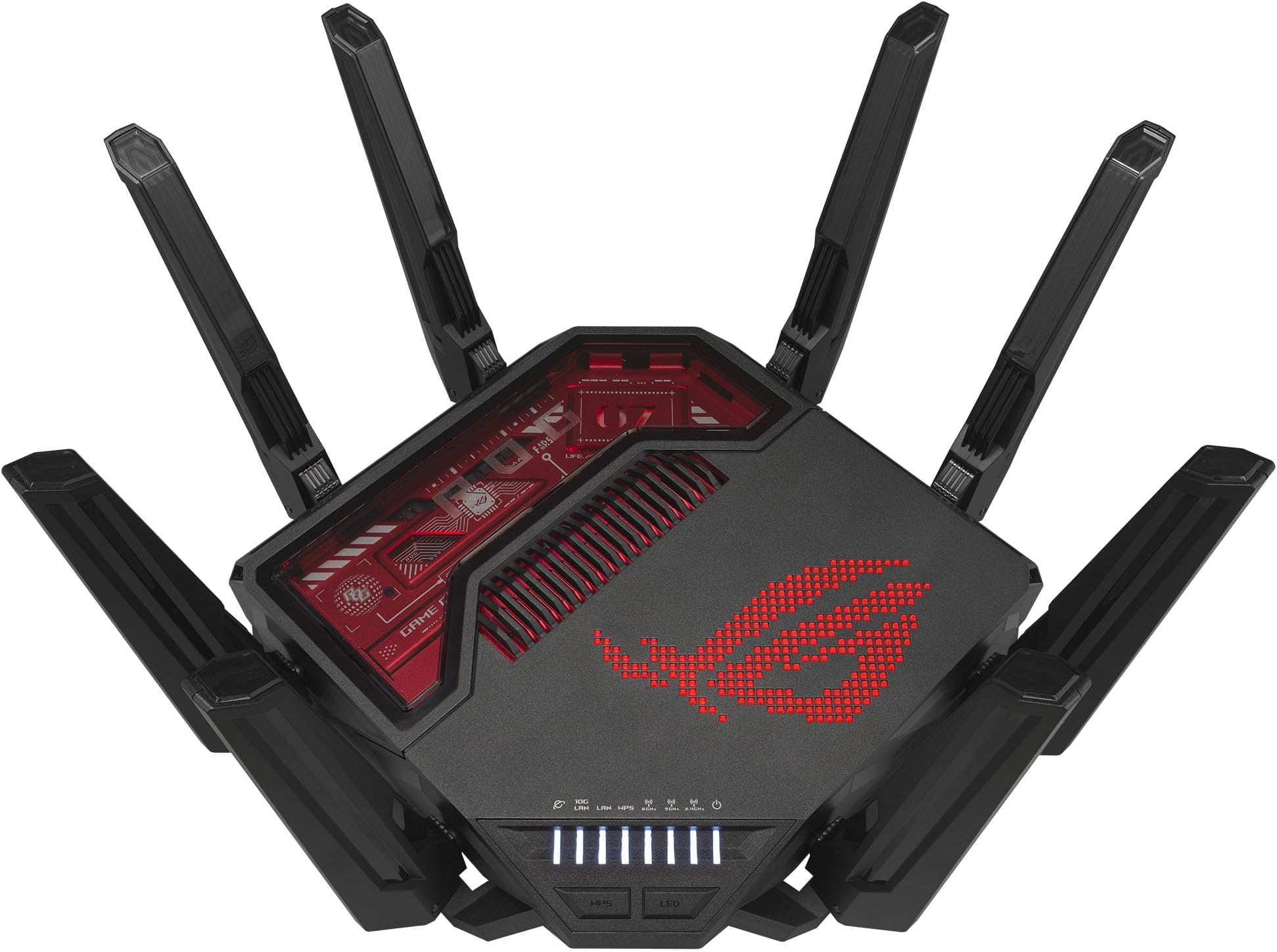 ASUS ROG Rapture GT-BE19000 Tri-band WiFi 7 Gaming Router (320MHz ...